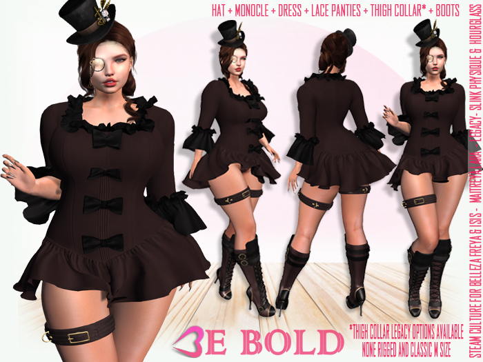 Second Life Marketplace - .::BE BOLD::. Steam Culture [add me]
